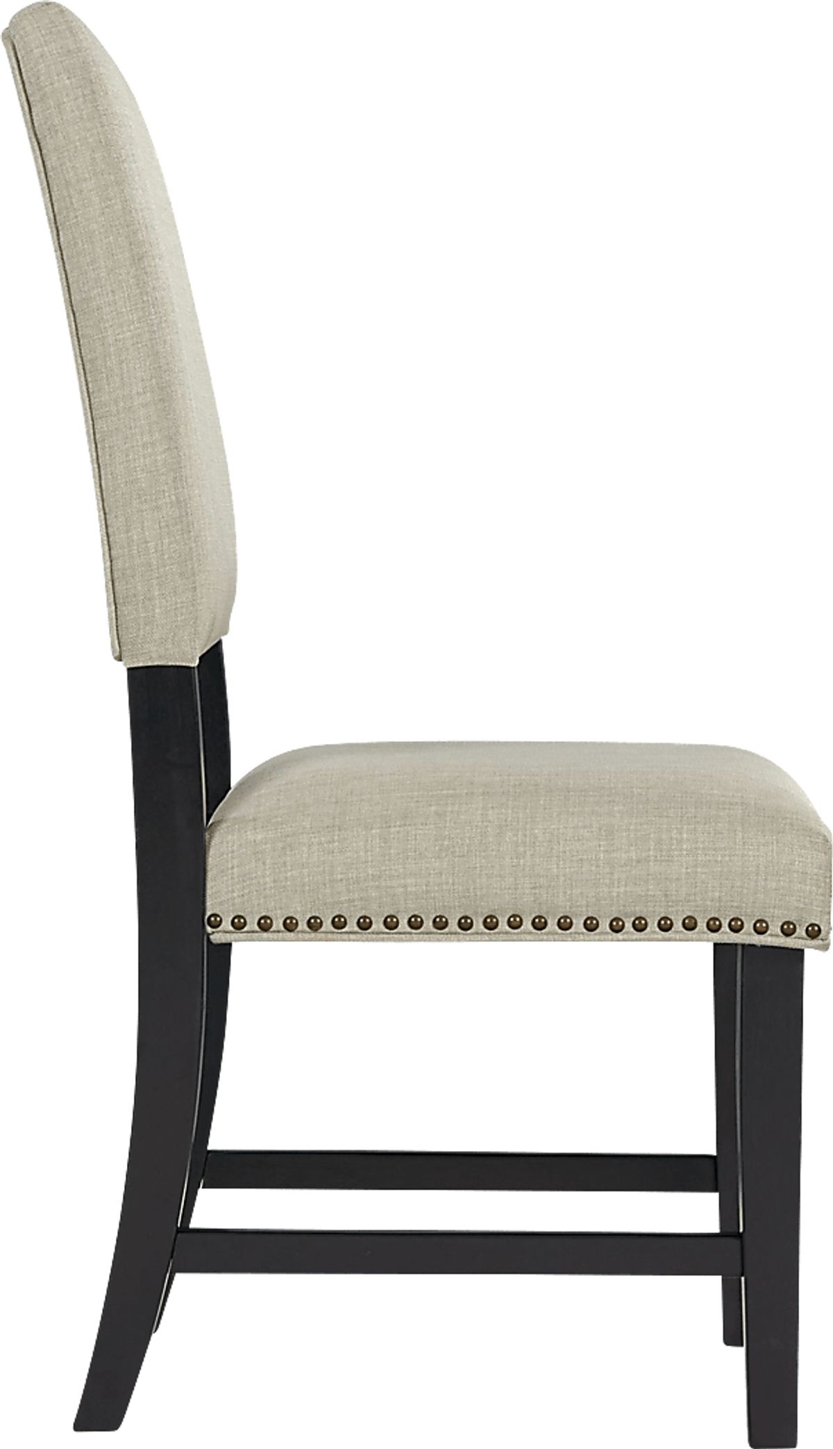 Wheelswolf Taupe Colors,Light Wood Polyester Fabric Dining Chair ...