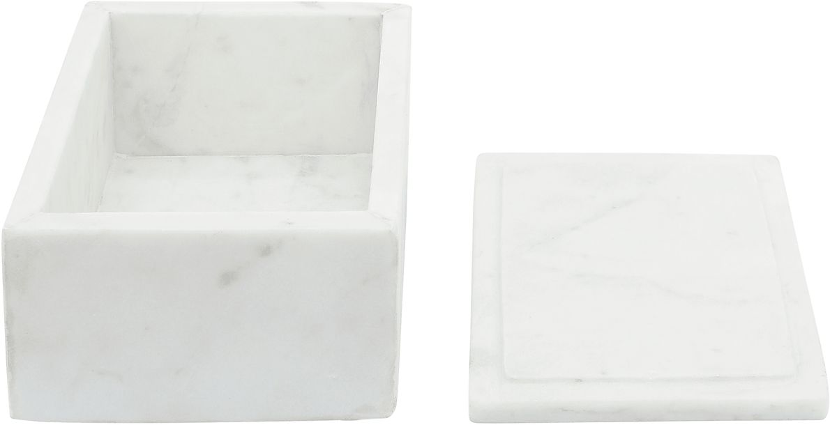 Whispine White Decorative Box - Rooms To Go