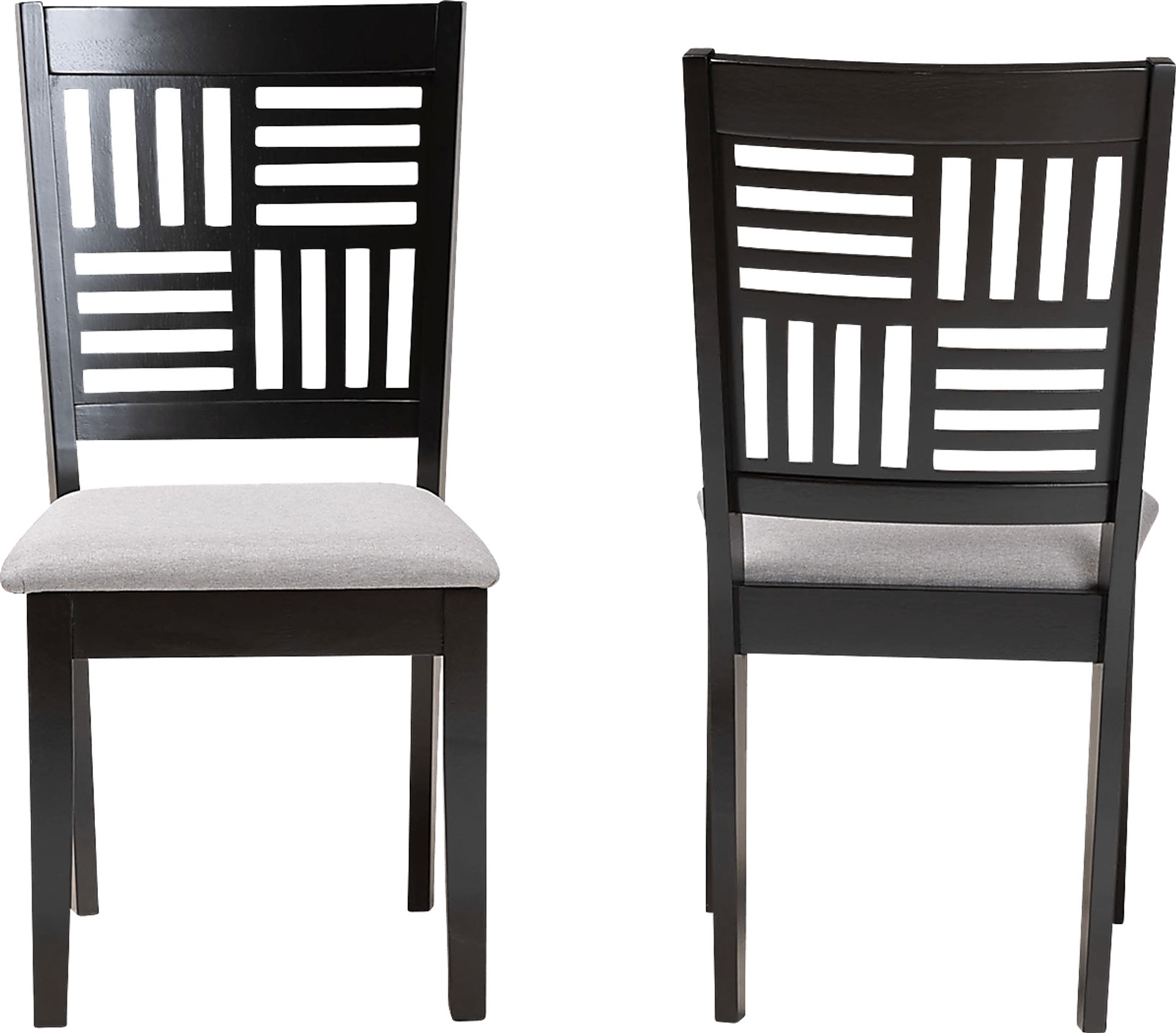 Whitla Gray Polyester Fabric Dining Chair, Set Of 2 | Rooms to Go