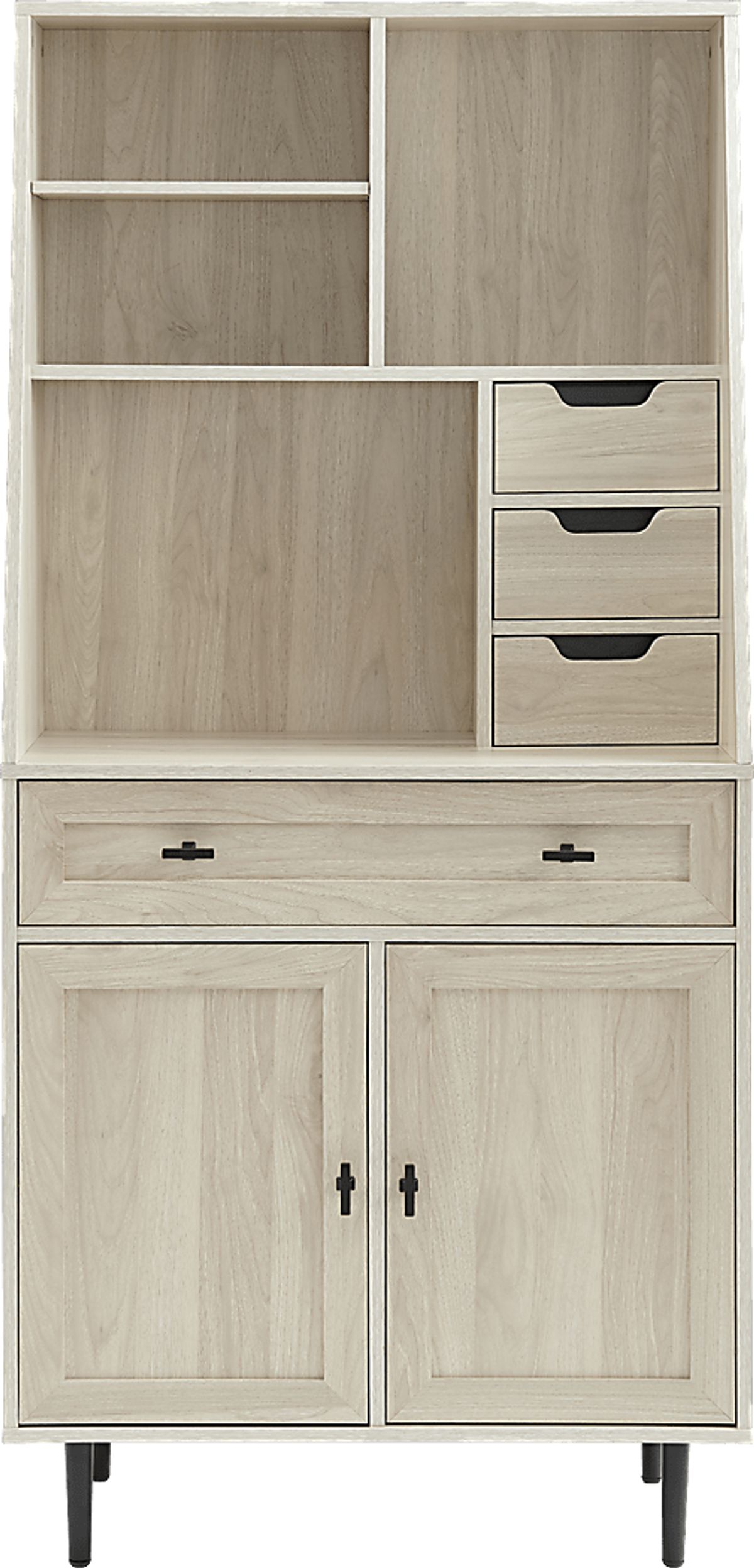 Whitmell Beige Colors,Light Wood,White Desk | Rooms to Go