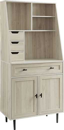 Whitmell Beige Colors,Light Wood,White Desk | Rooms to Go