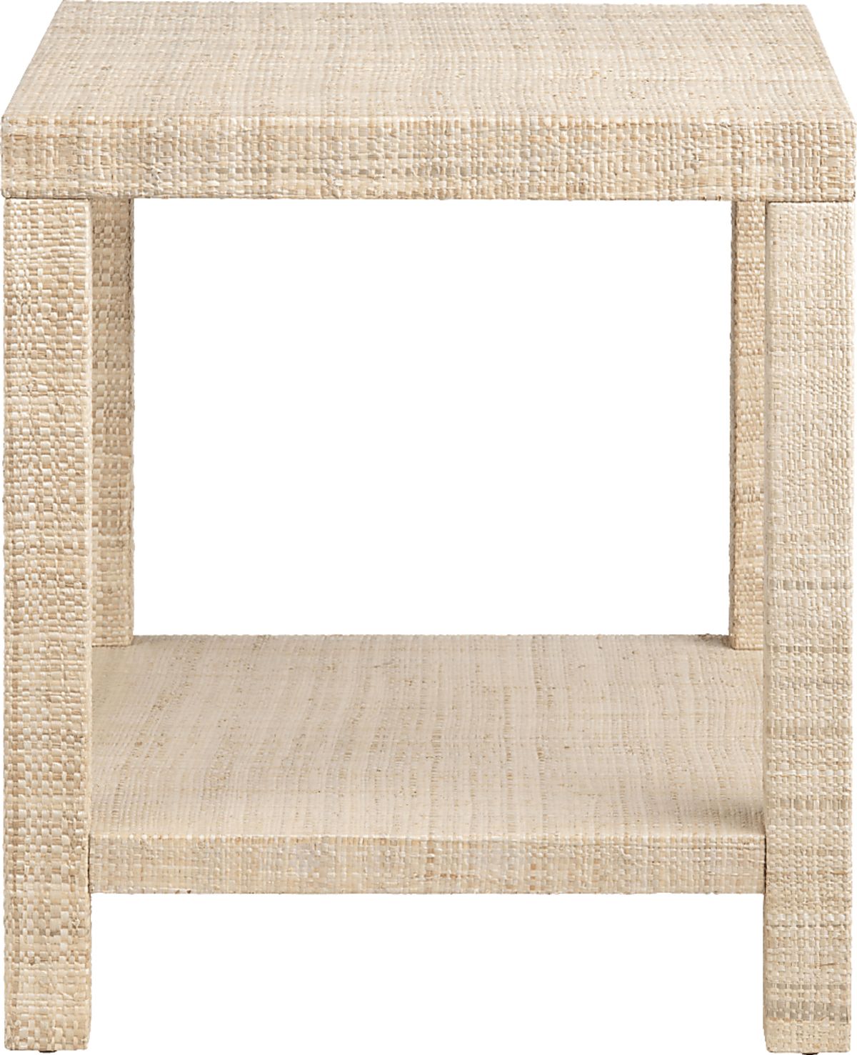 Whitmyre Natural Beige,White End Table | Rooms to Go