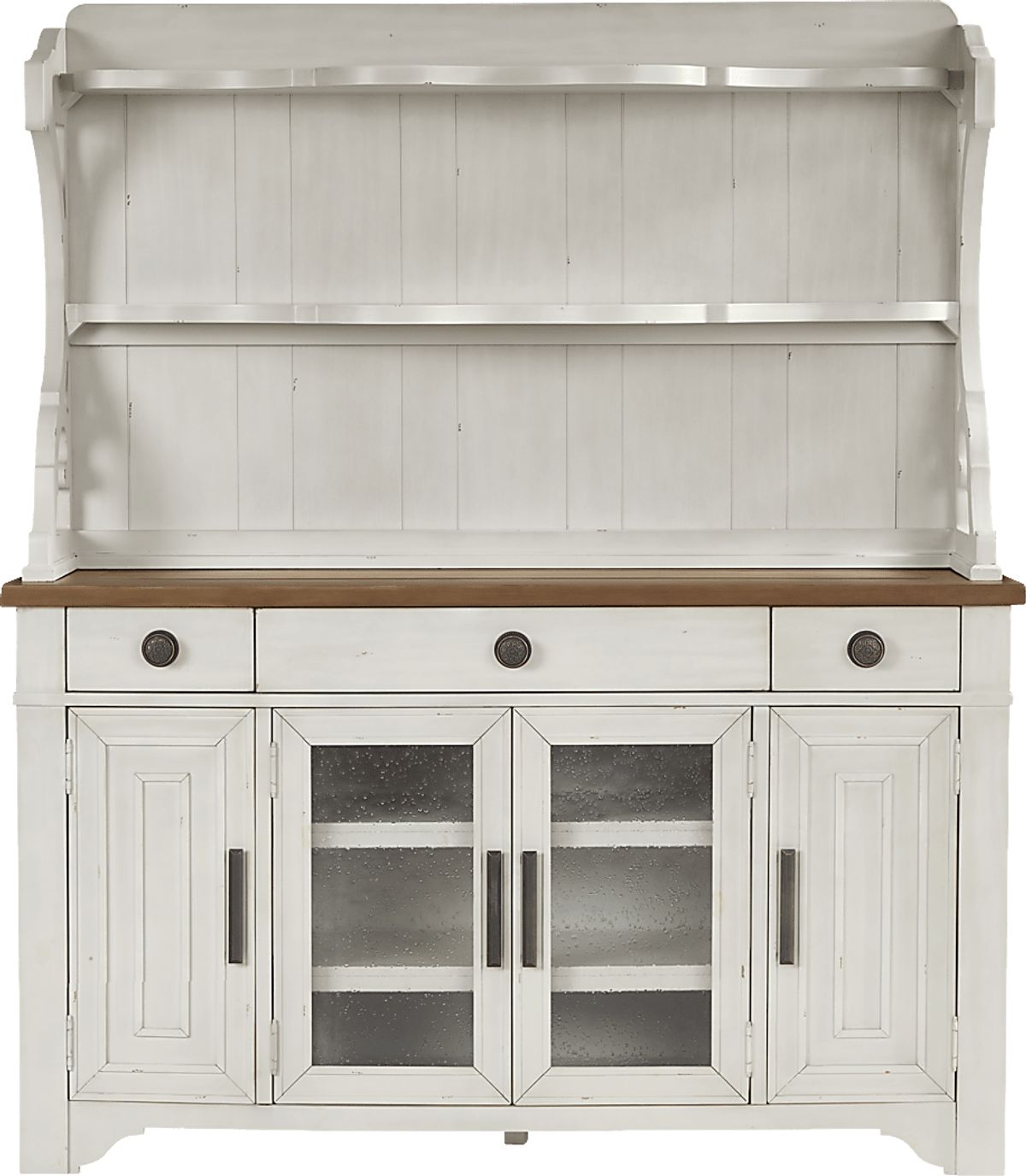 Wicklow Hills 2 Pc White Colors,White Server | Rooms to Go