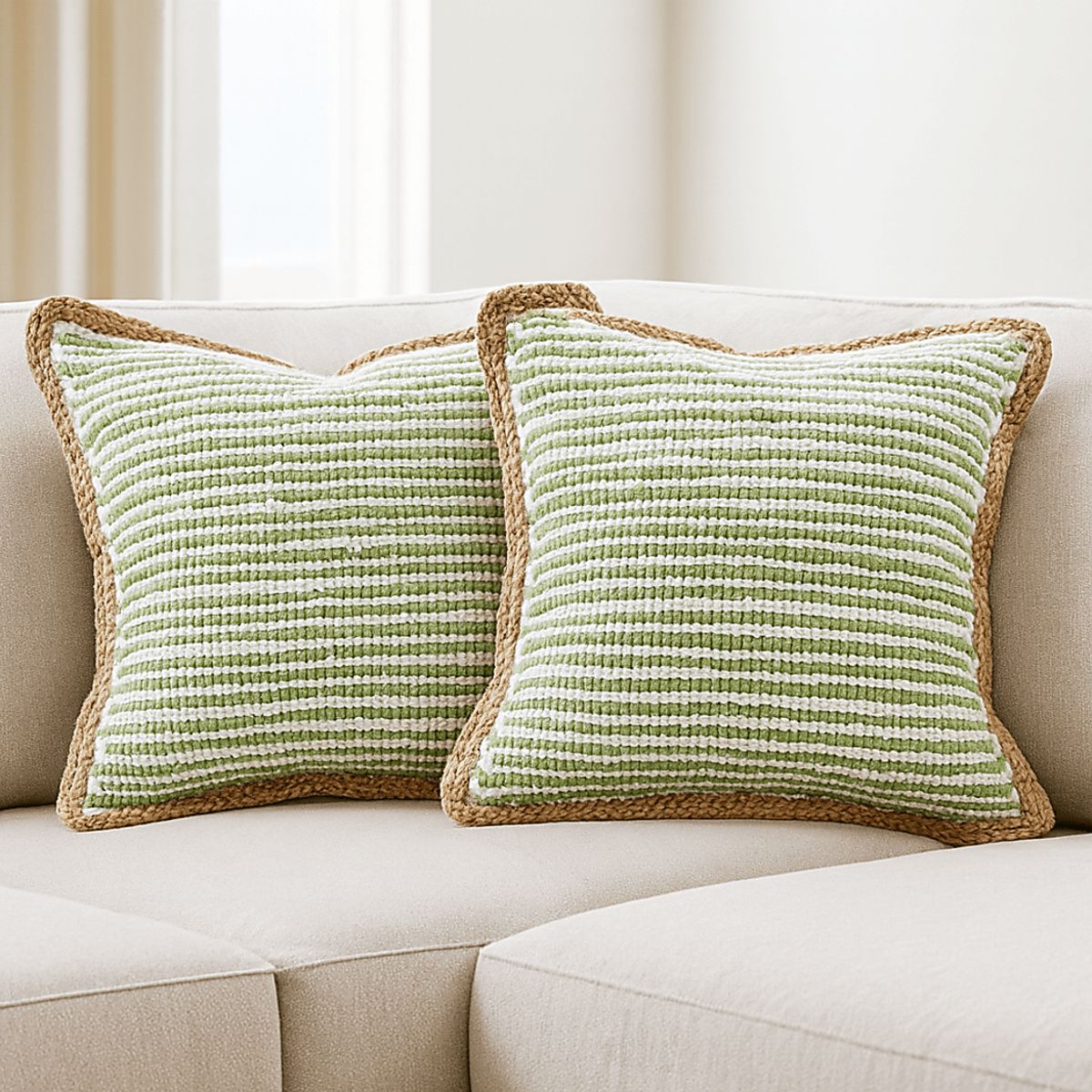 Wihara 2 Pc Green Accent Pillows, Set Of | Rooms to Go
