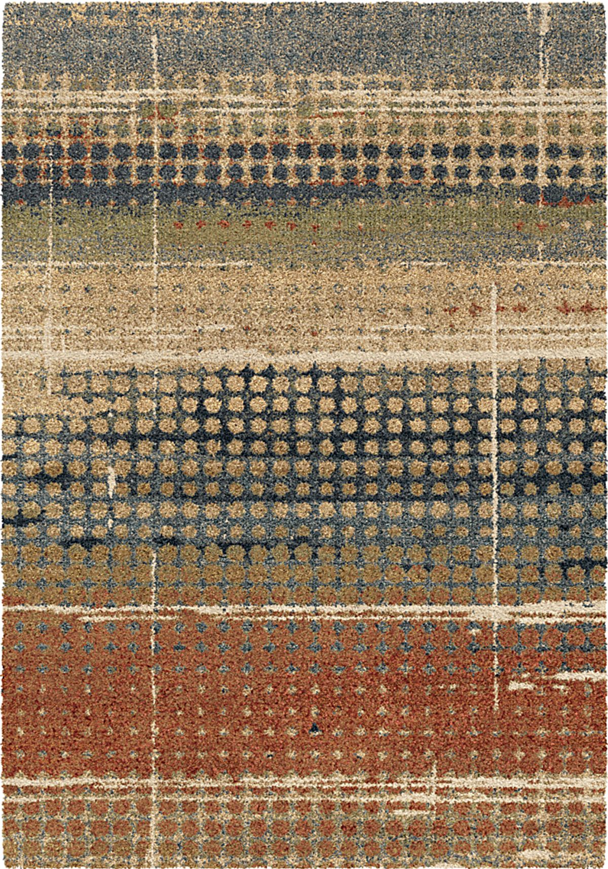Wild Weave Delgado Brown Rug | Rooms to Go