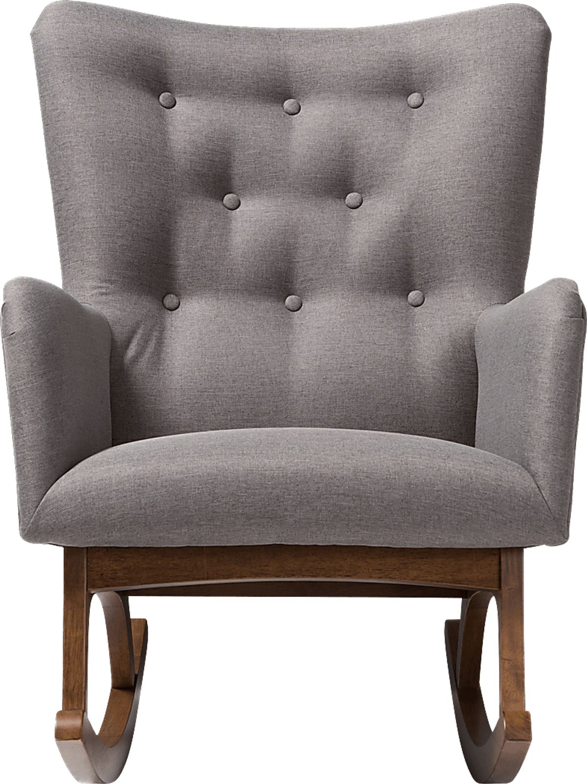 Wildernest Gray Polyester Fabric Rocker Upholstered | Rooms to Go