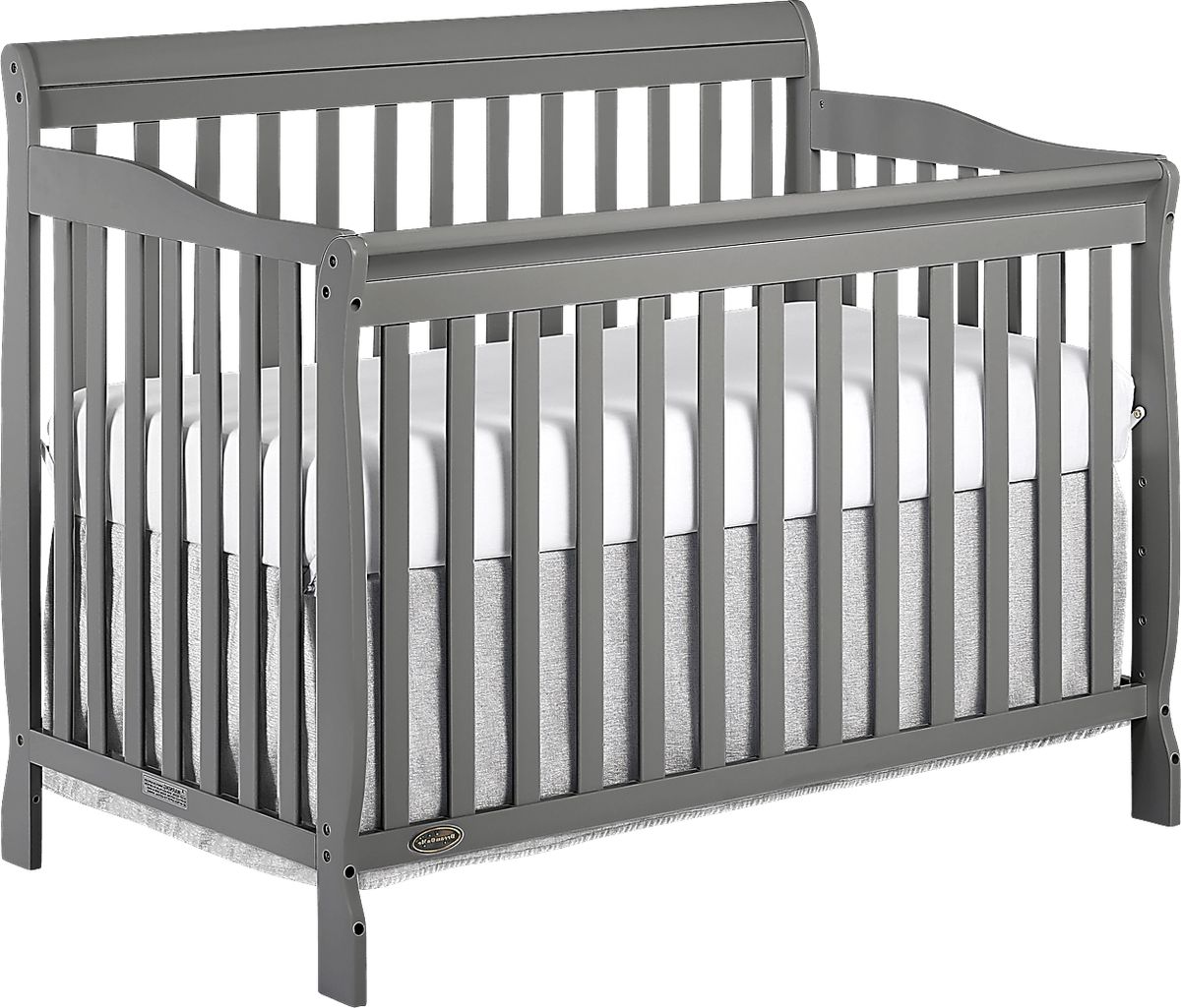 Wilmore Gray Crib | Rooms to Go