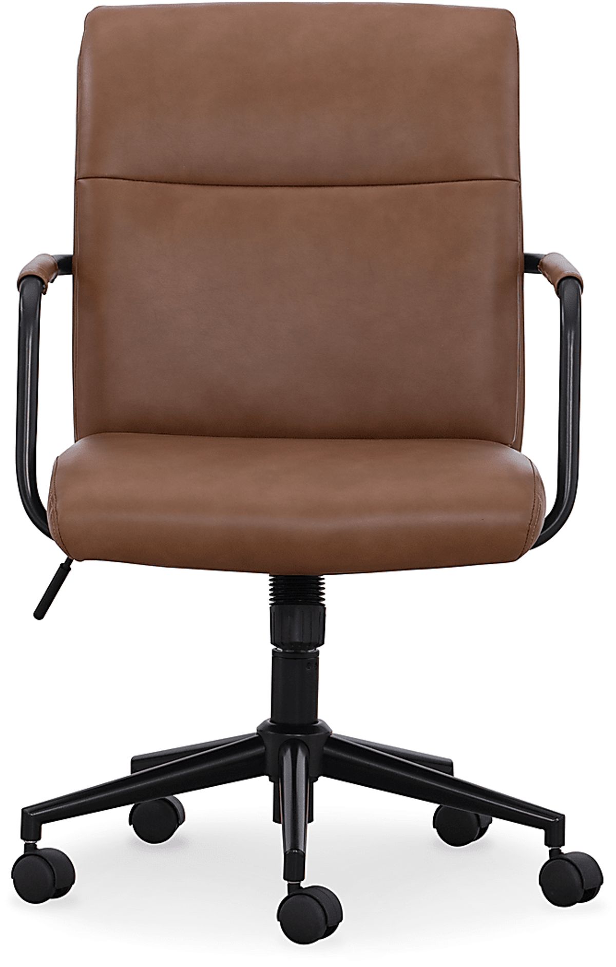 Wimbrel White Polyester Fabric Office Chair | Rooms to Go