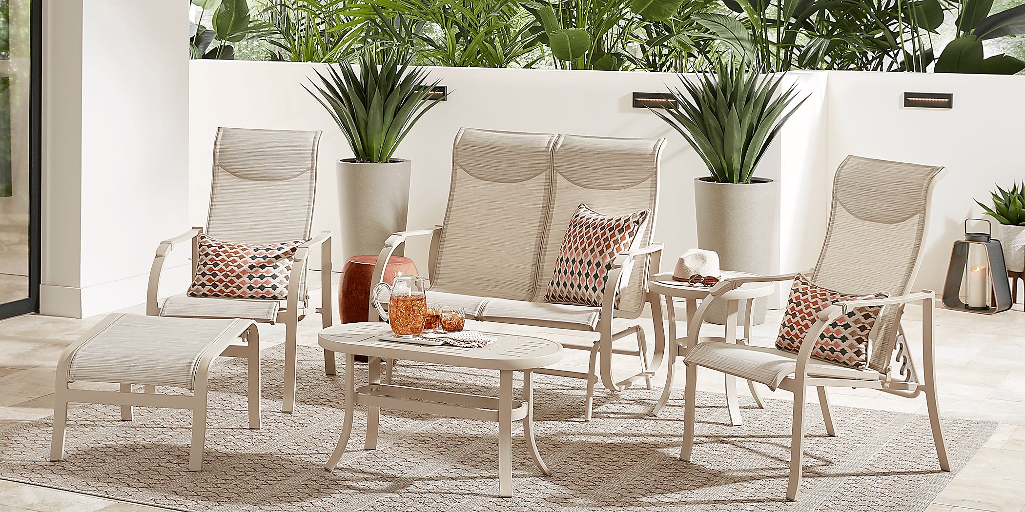 Windy Isle Sand Outdoor Adjustable Chair - Rooms To Go