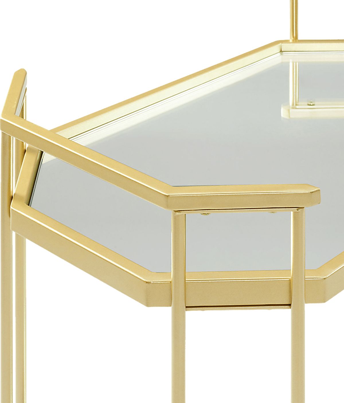 Winecup Gold Colors,Metal Accent Table | Rooms to Go