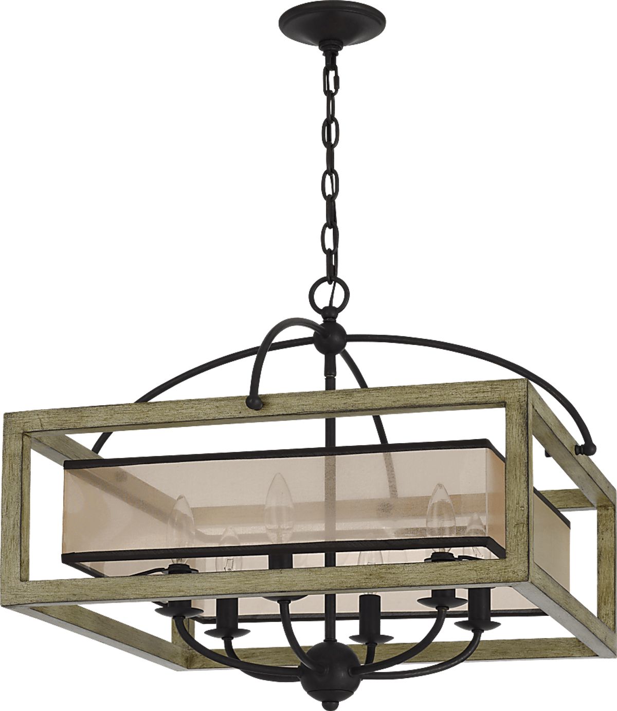 Wingrove Beige Chandelier | Rooms to Go