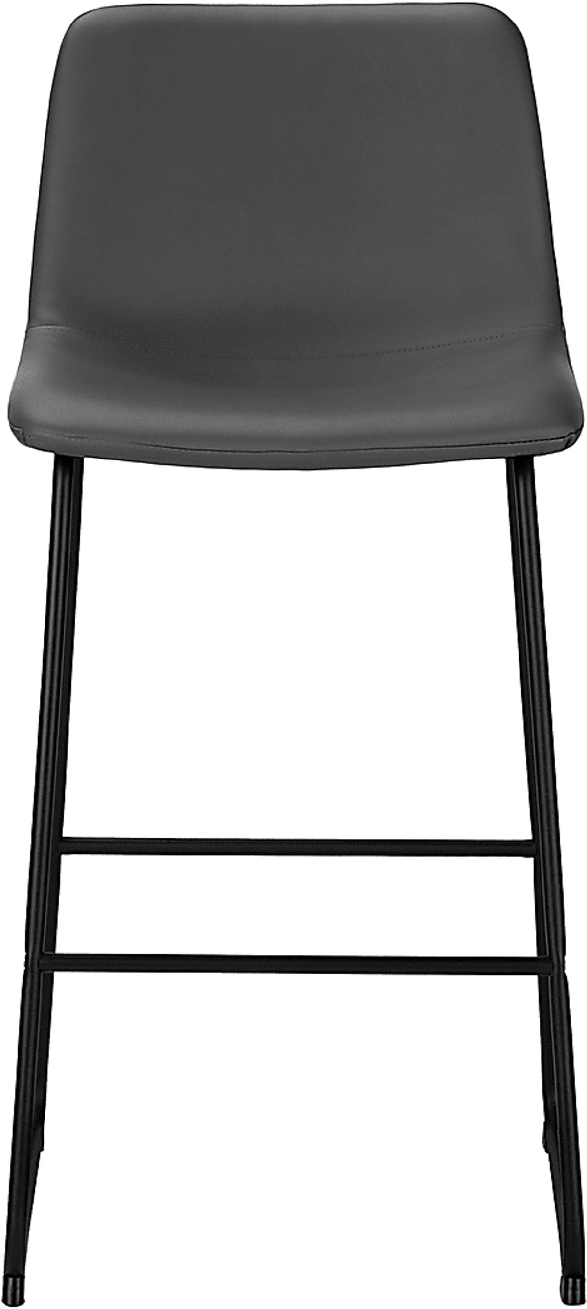 Winkfield Dark Gray Polyurethane Fabric Office Chair | Rooms to Go
