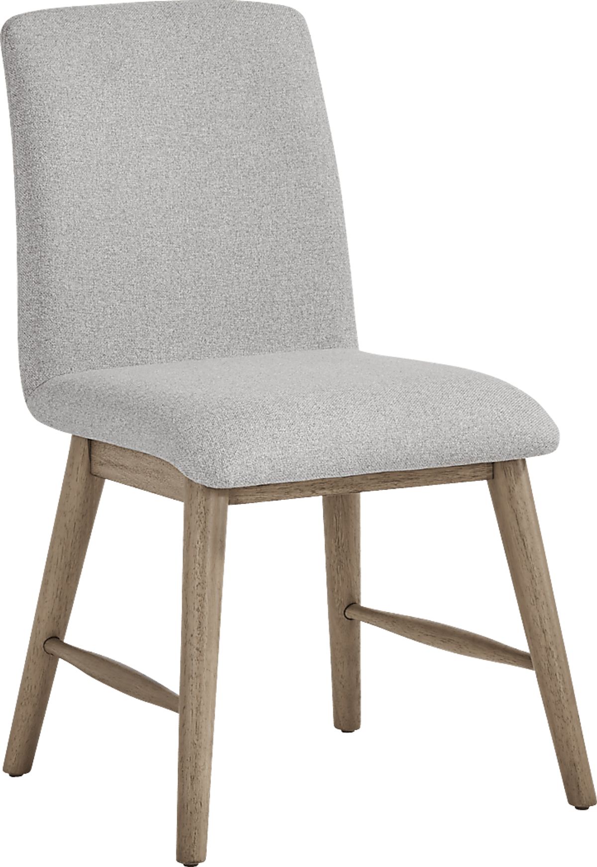 Winston Court Natural Light Wood Gray Side Chair | Rooms to Go