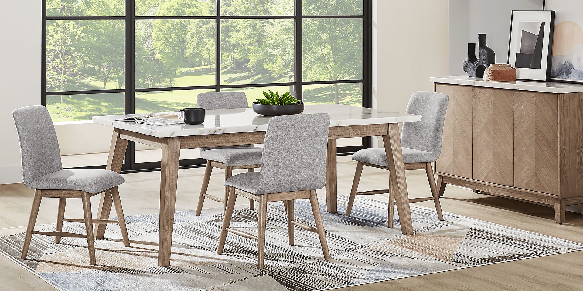 Winston Court Natural Light Wood Dining Table | Rooms to Go