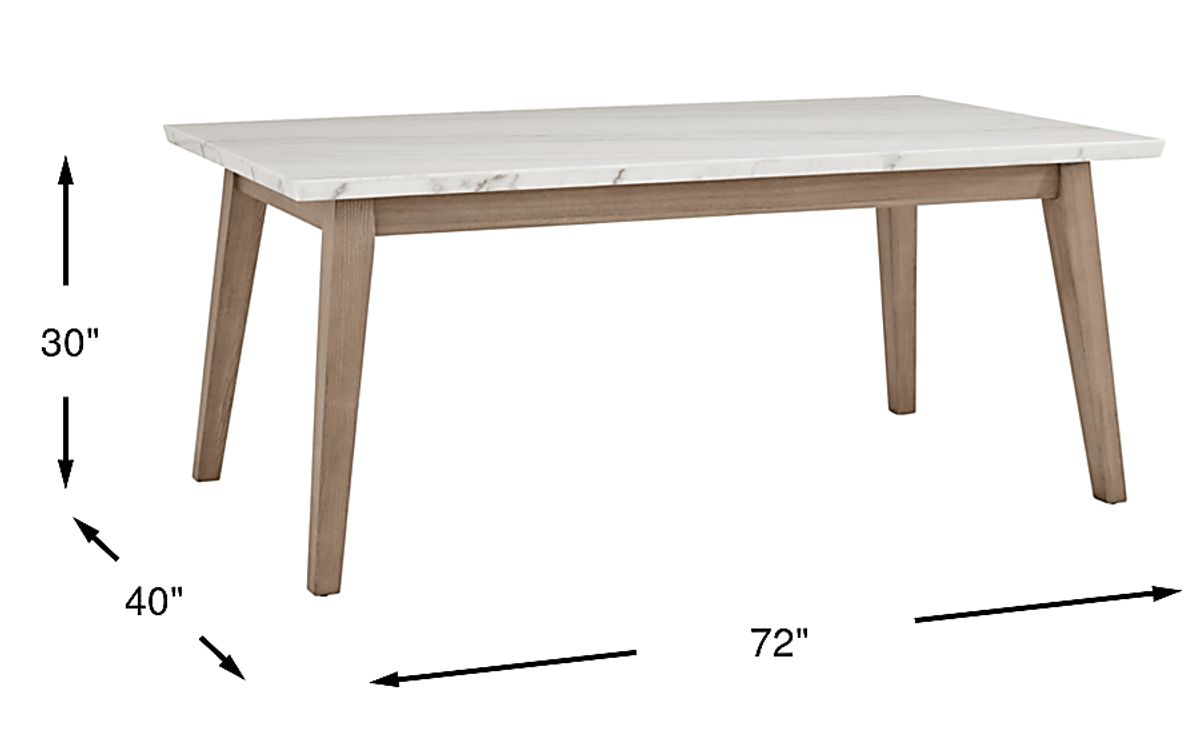 Winston Court Natural Light Wood Dining Table | Rooms to Go