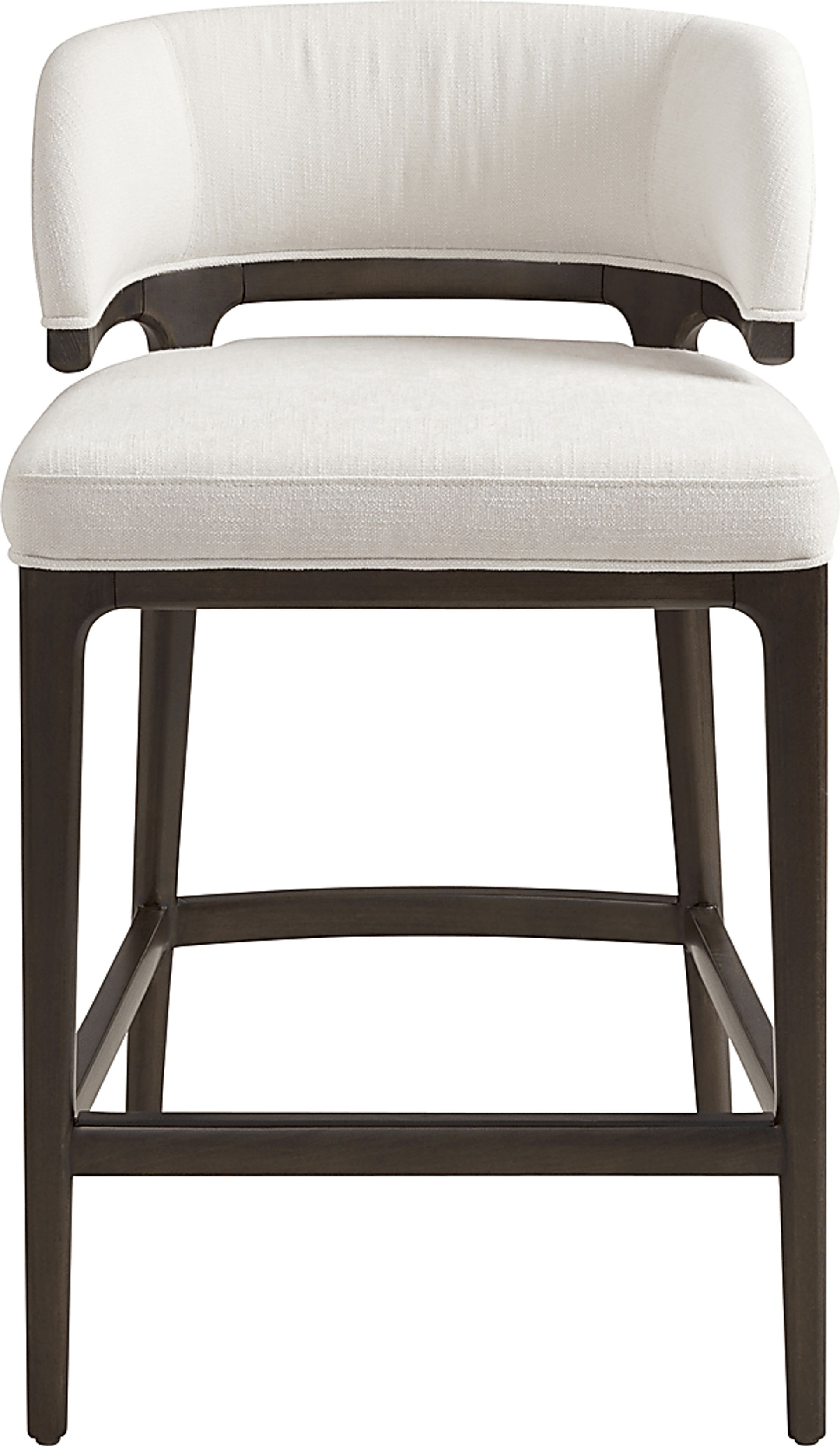 Wiremu Ivory Beige Polyester Fabric Counter Stool | Rooms to Go
