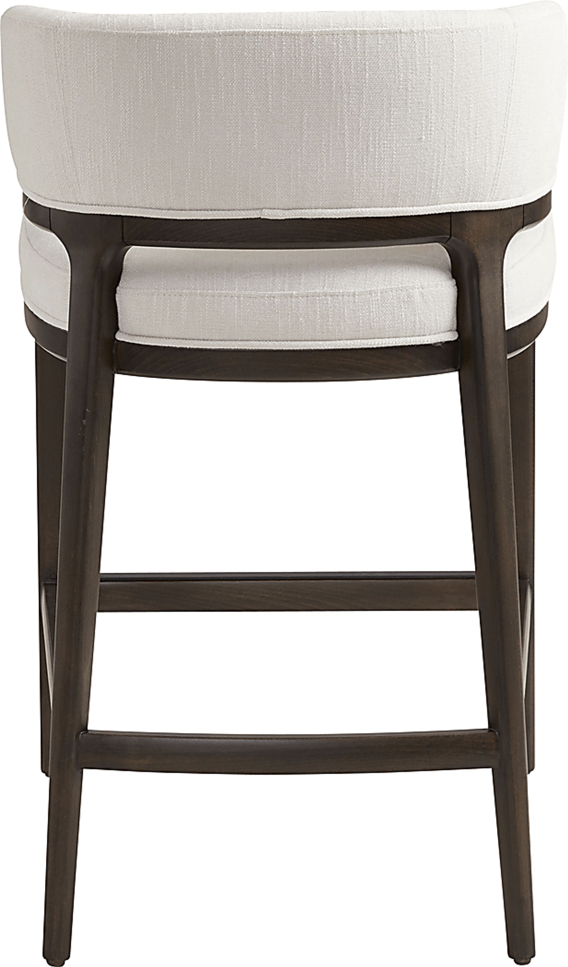 Wiremu Ivory Beige Polyester Fabric Counter Stool | Rooms to Go