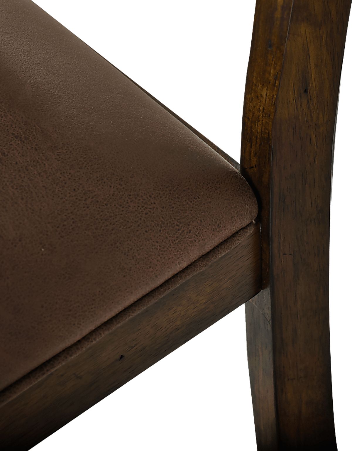 Wisecarver Brown Polyester Fabric Settee | Rooms to Go