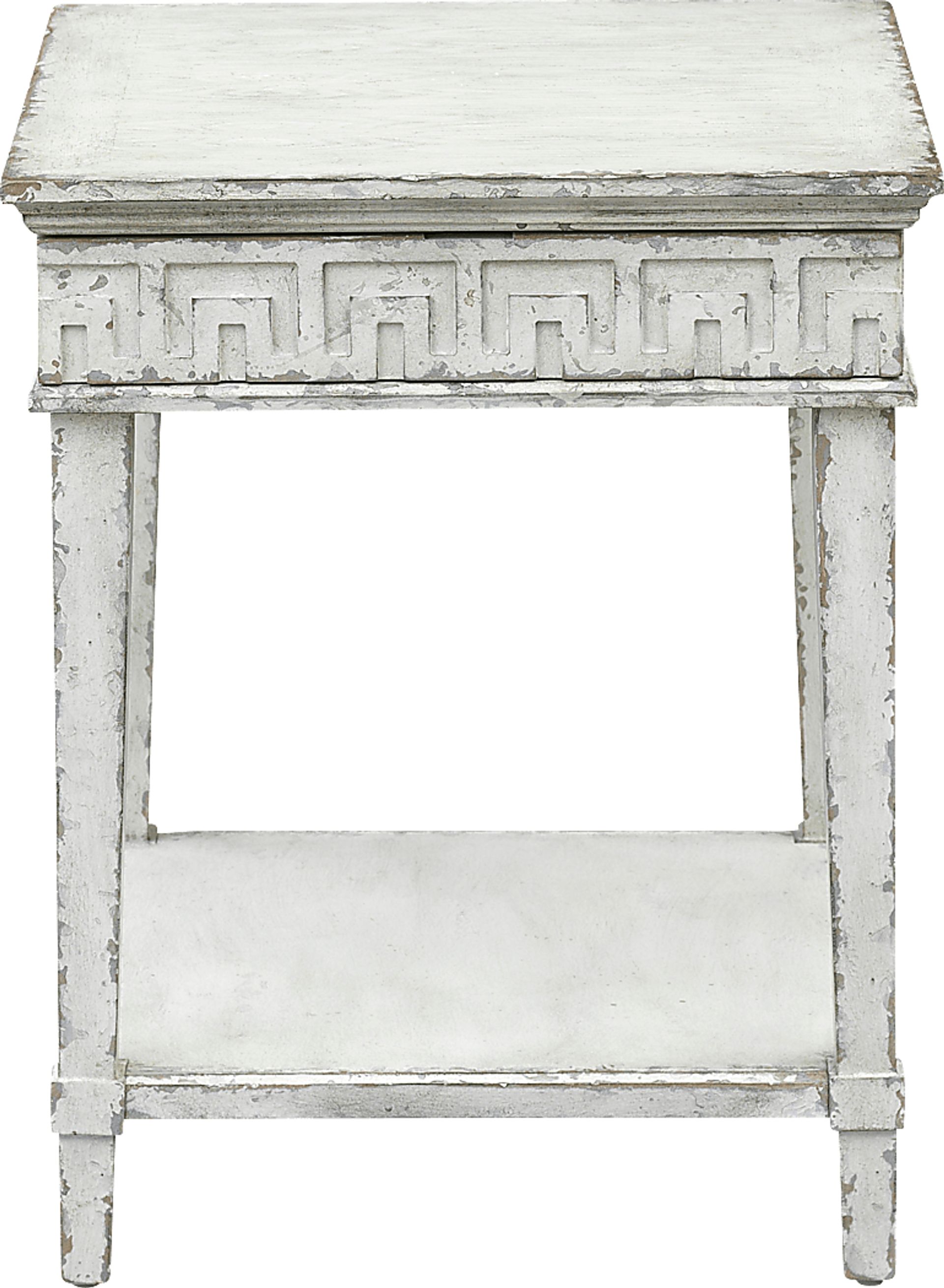 Wishek White Colors,White End Table | Rooms to Go