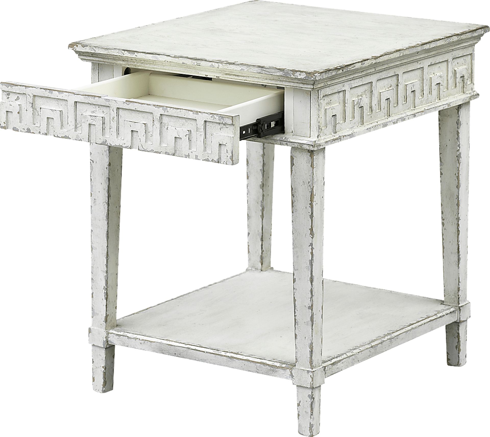 Wishek White Colors,White End Table | Rooms to Go
