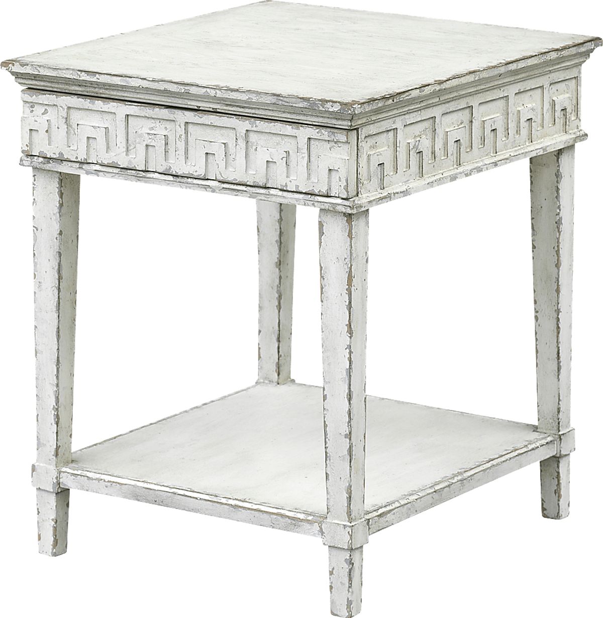 Wishek White Colors,White End Table | Rooms to Go