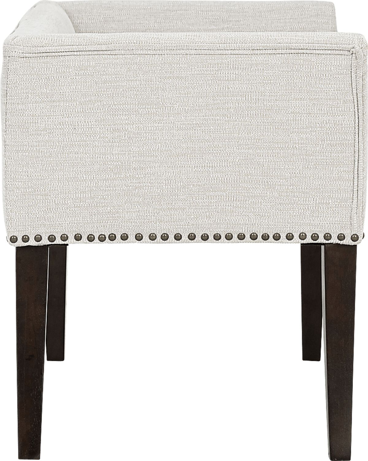 Wolfdew White Colors,White Polyester Fabric Accent Bench | Rooms to Go