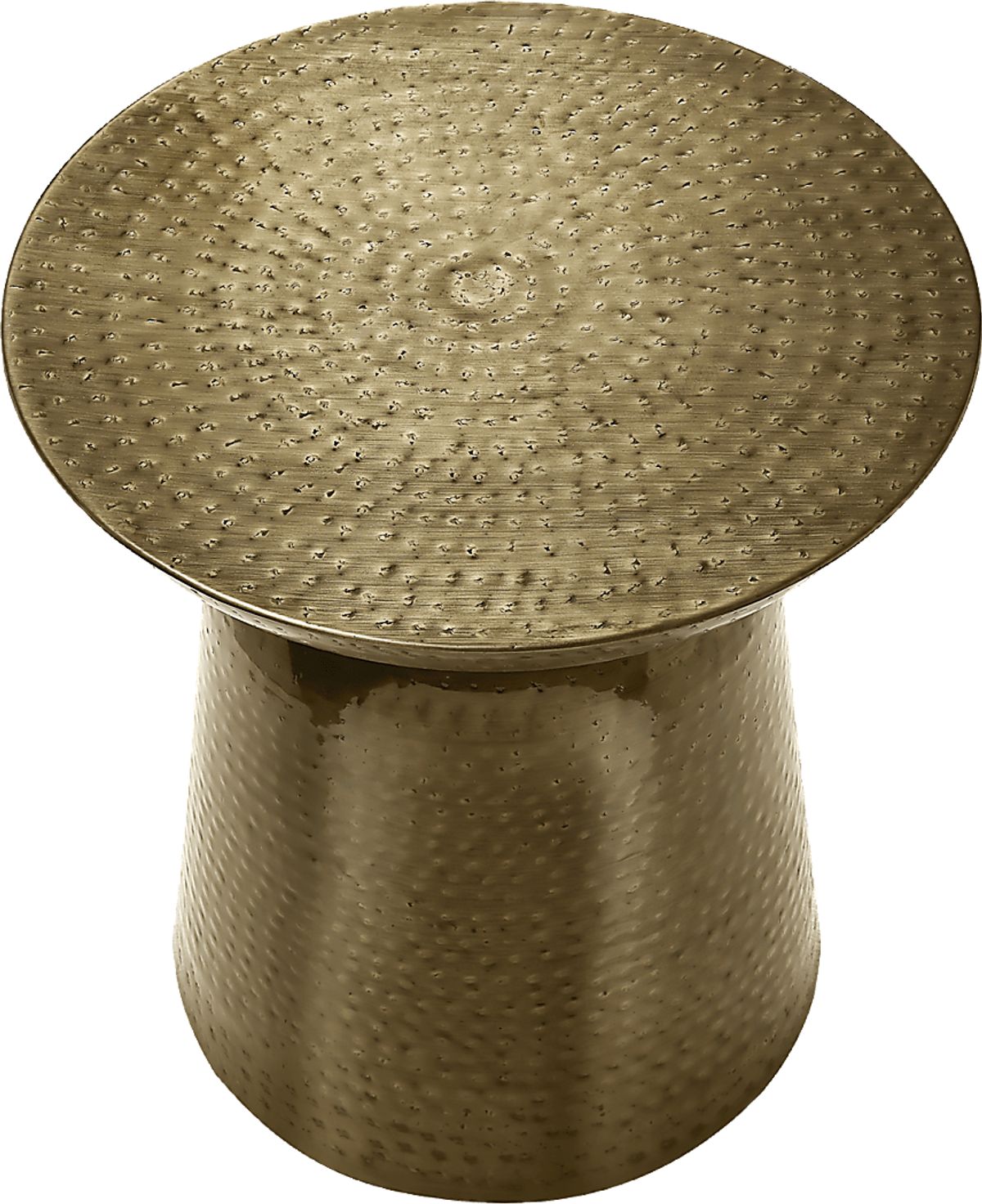 Woodbrier Gold Colors,Metal Accent Table | Rooms to Go