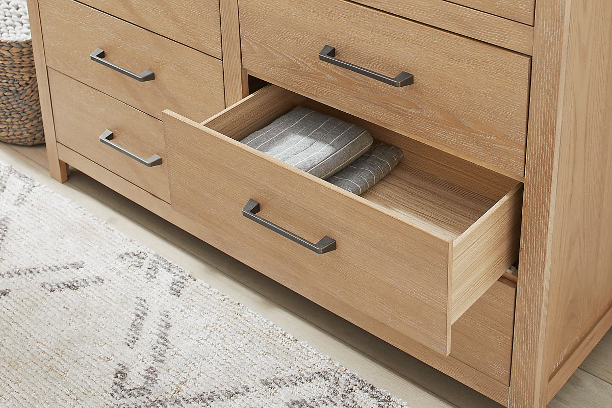 Woodley Natural Light Wood Dresser | Rooms to Go