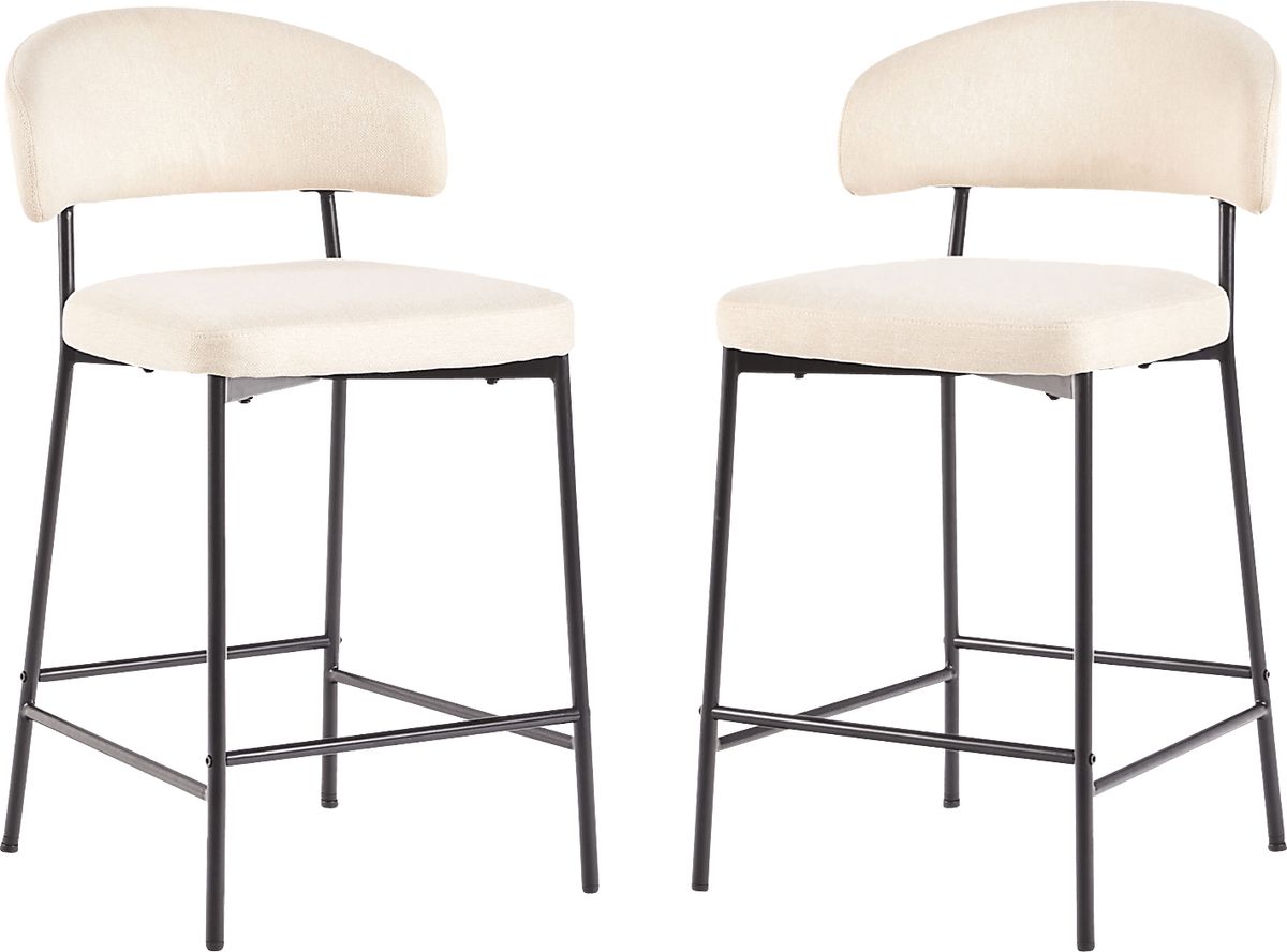 Woodsorrel Black Black,Colors Ivory Beige Polyester Fabric Counter ...