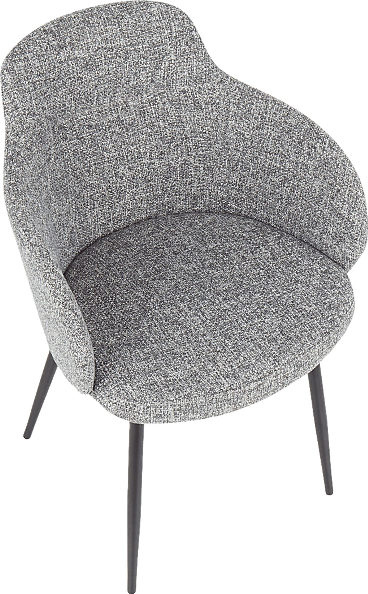 Wynburn Gray Polyester Fabric Side Chair Set Of 2 | Rooms to Go