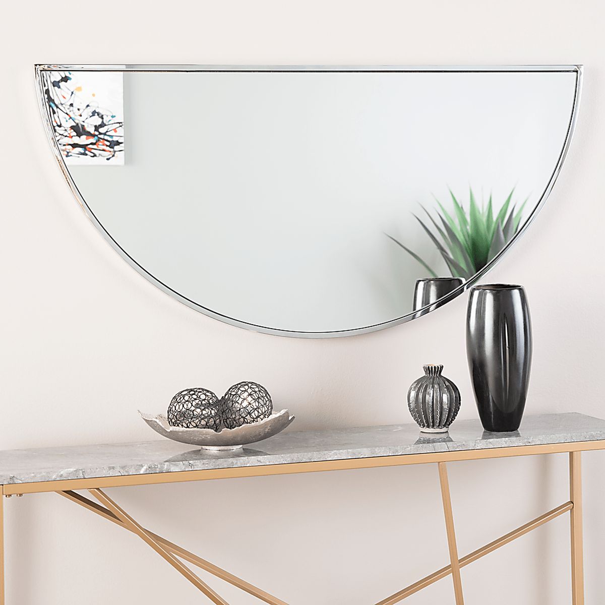 Wyndowlyn Silver Gray Mirror | Rooms to Go