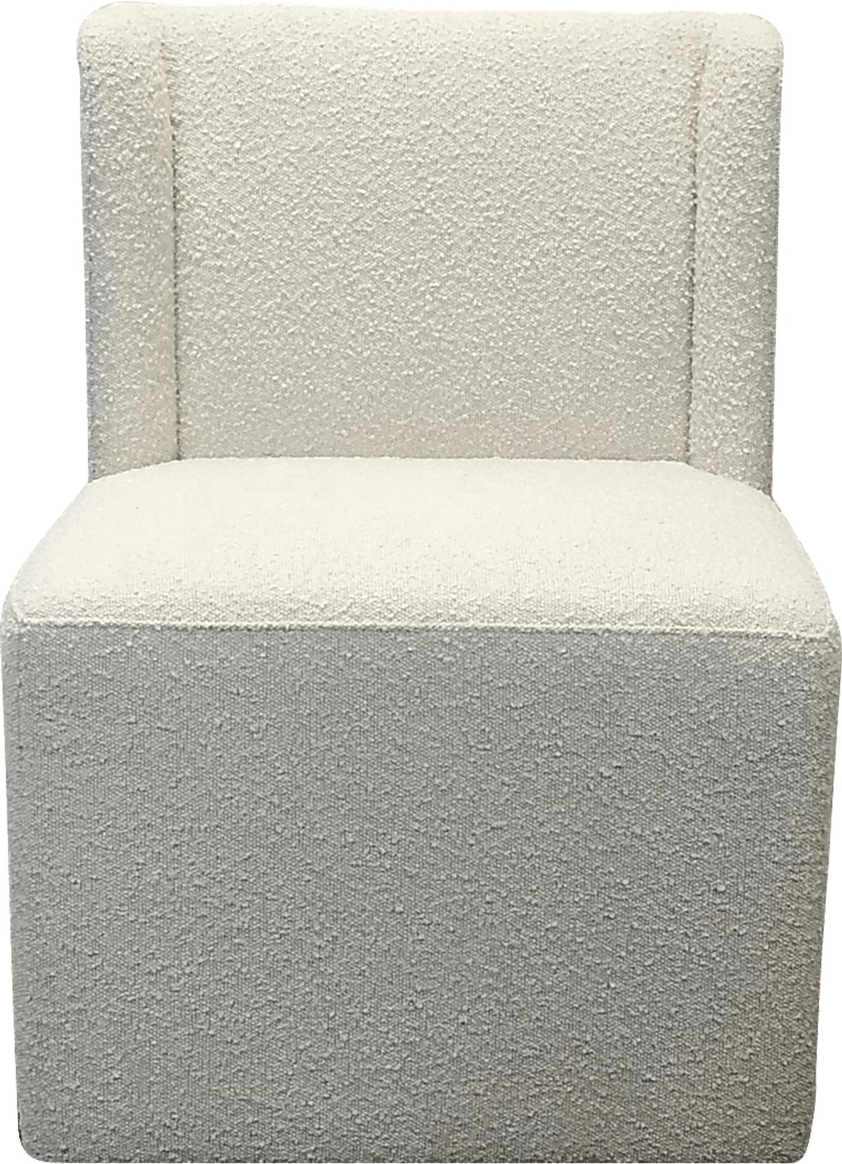 Xylonia White Swivel Arm Chair | Rooms to Go