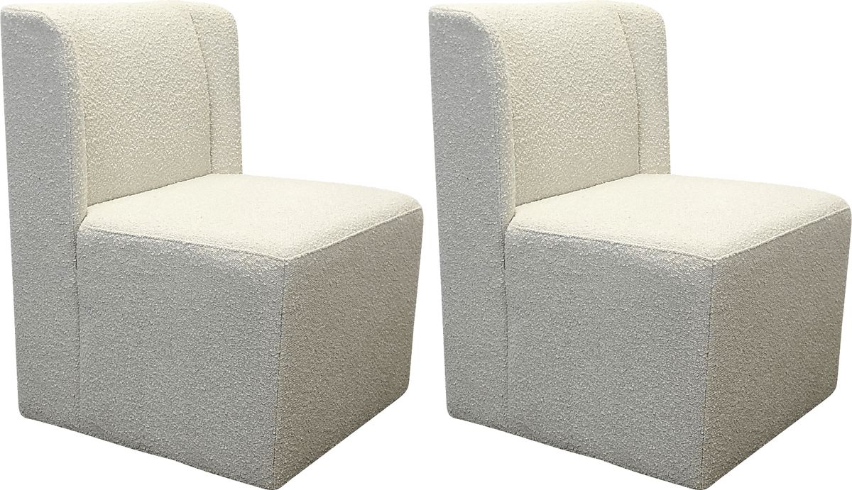 Xylonia White Swivel Arm Chair | Rooms to Go