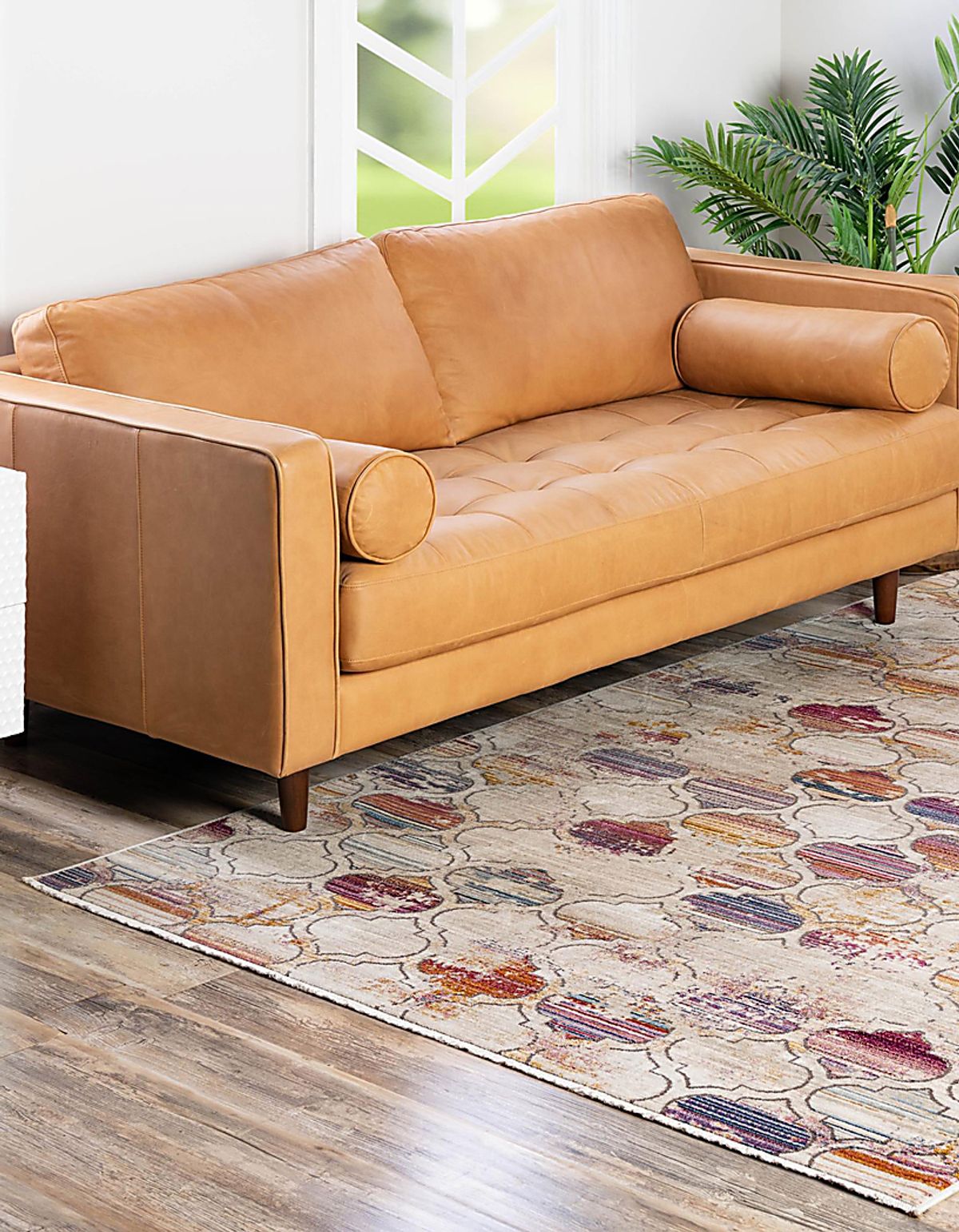 Yafa Beige,Multi Rugs | Rooms to Go