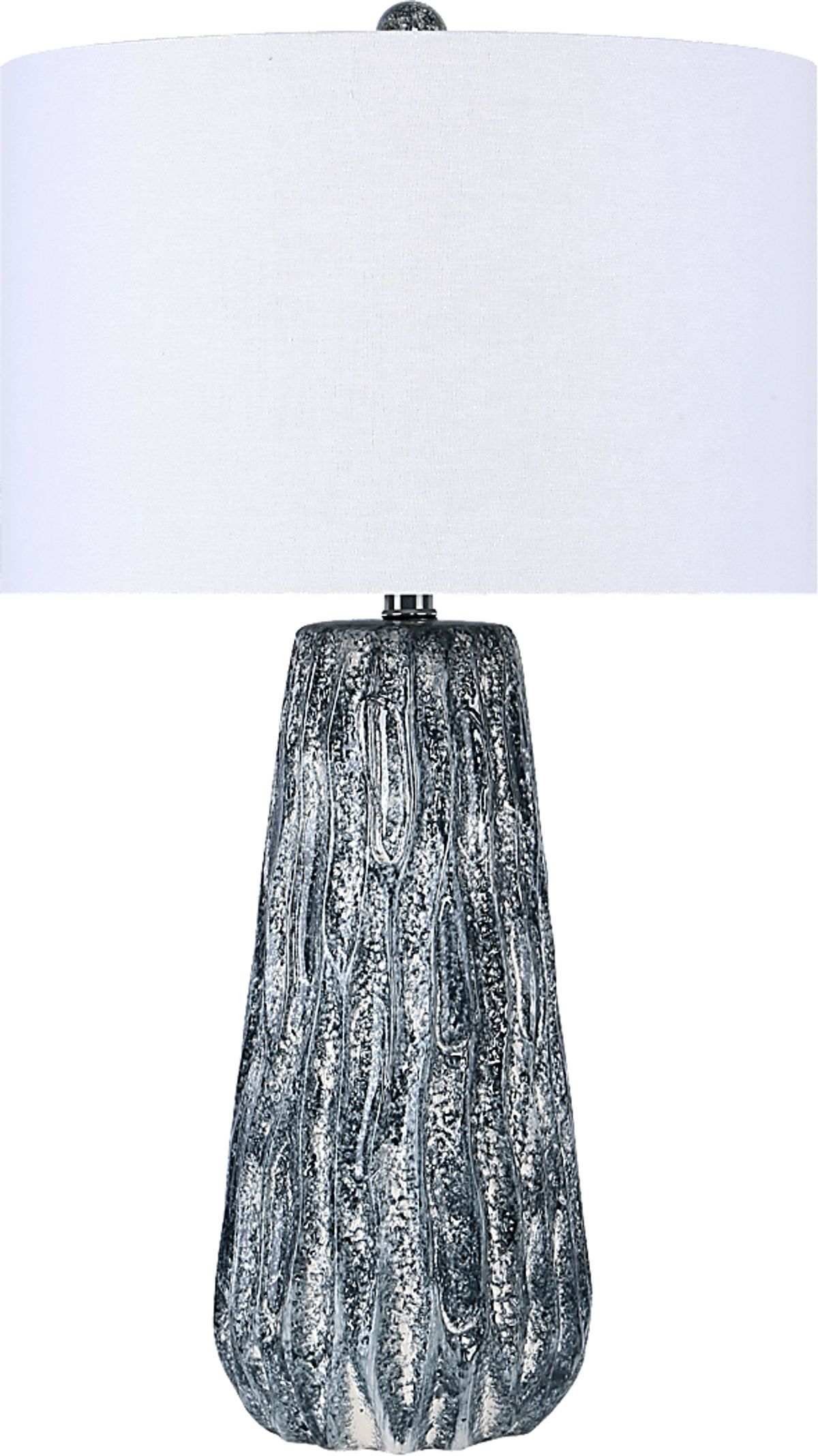 Beachfront 7 Pc Marine Blue Polypropylene Fabric Living Room Set With ...