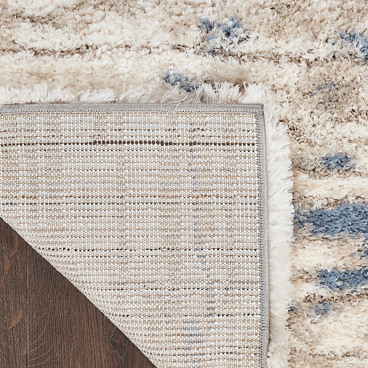 Yanzo Blue,Gray Rugs | Rooms to Go