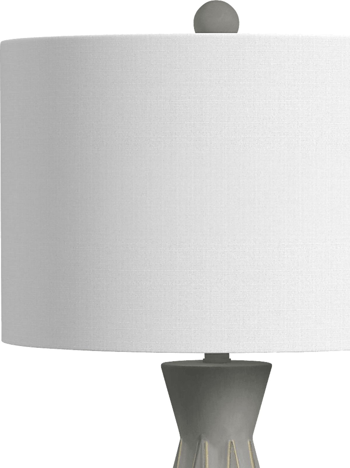 Zambito Oaks Ivory Beige Table Lamp | Rooms to Go