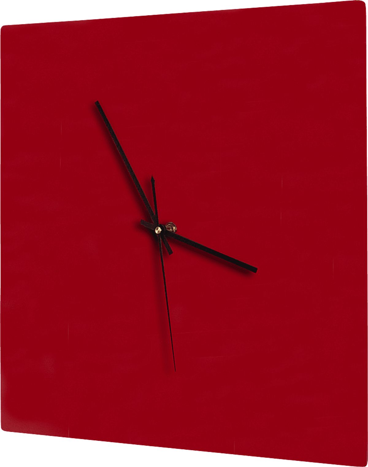 Zariya Red Colors Clock | Rooms to Go