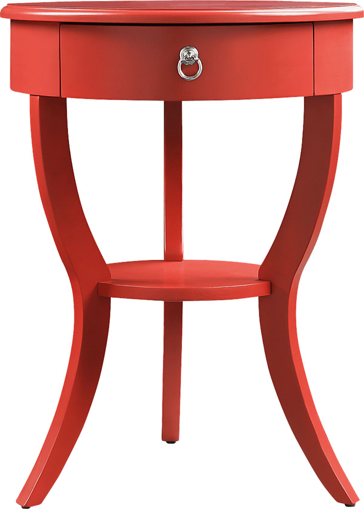 Zellman Red Colors Accent Table | Rooms to Go