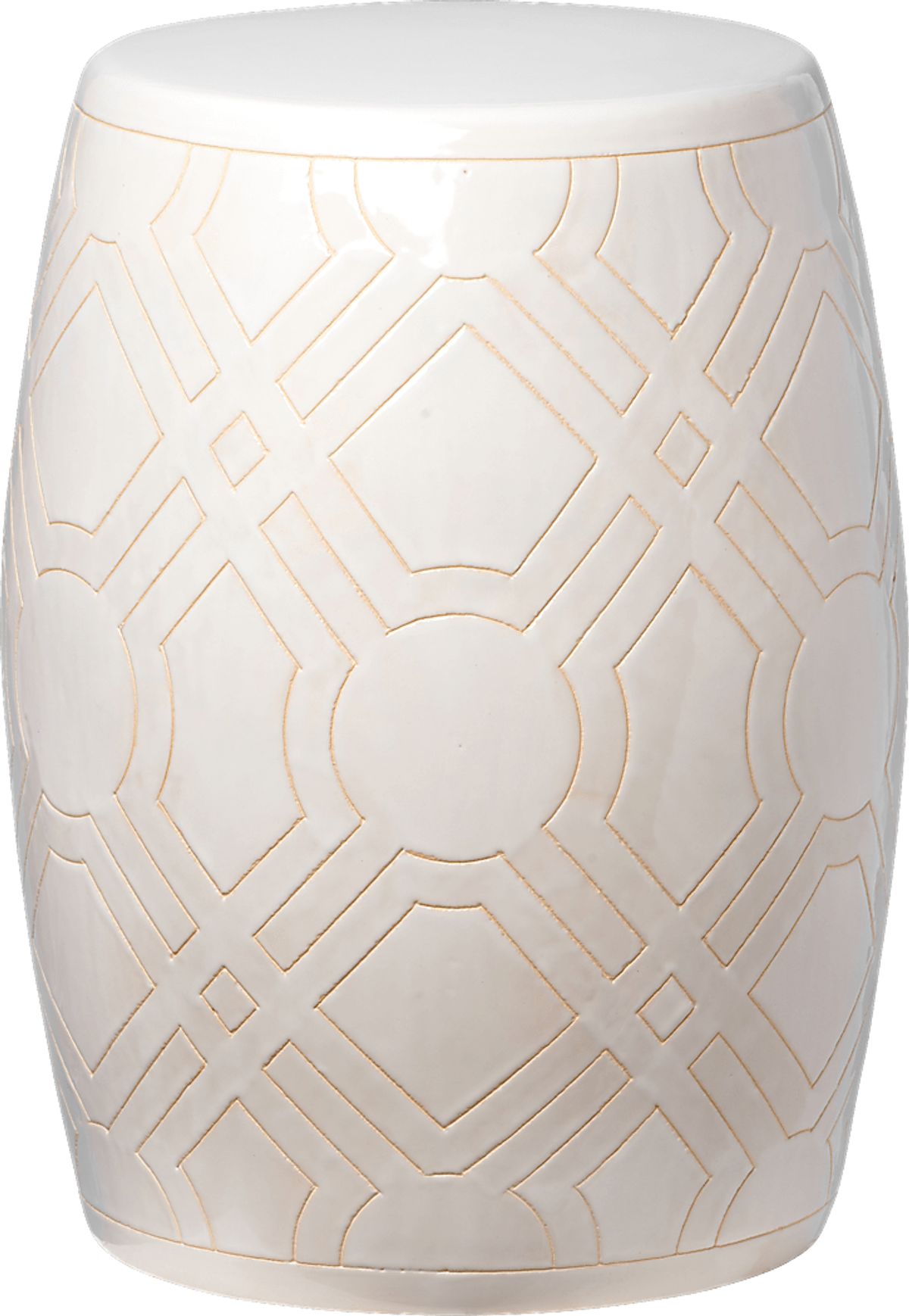 Zelton White Outdoor Stool | Rooms to Go