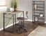 Zenobia 2 Pc Brown Dark Wood Desk, Chair And Bookcase - Rooms To Go