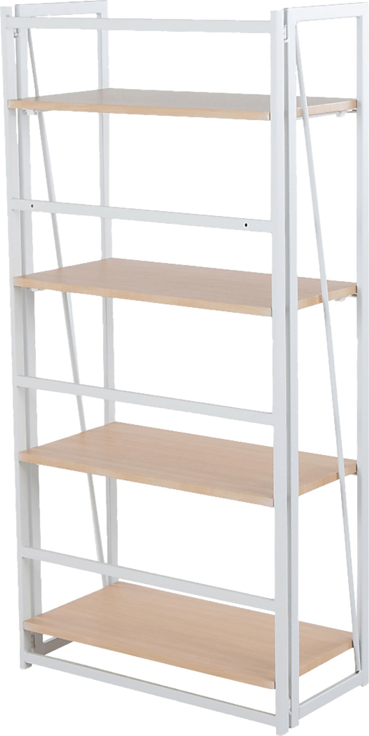 Zenobia White Colors,White Bookcase | Rooms to Go