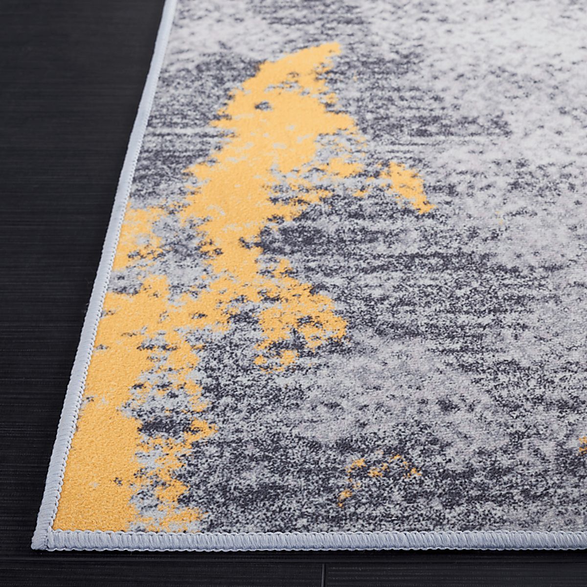 Zhoro Gold,Gray Gray,Yellow Rugs | Rooms to Go