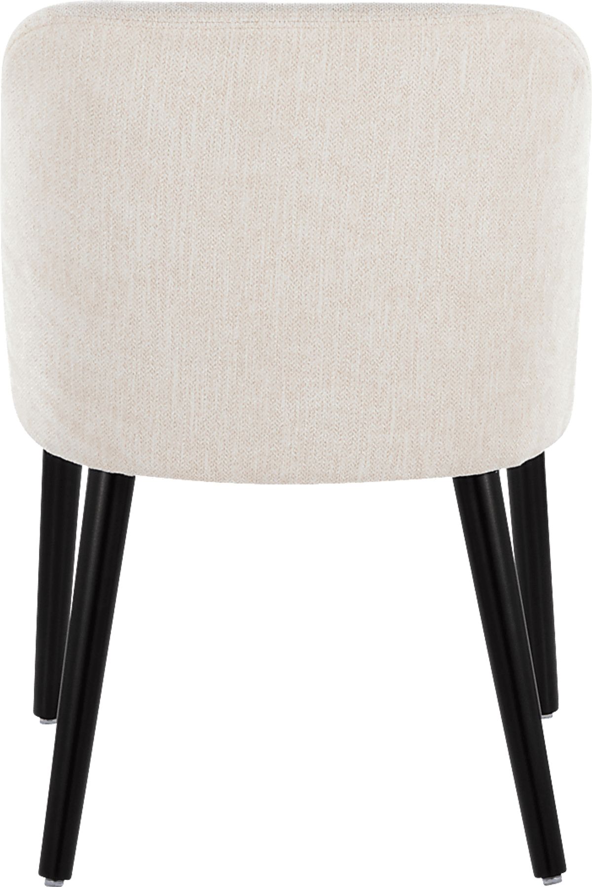Zifra Black Black,Colors White Fabric Dining Chair | Rooms to Go