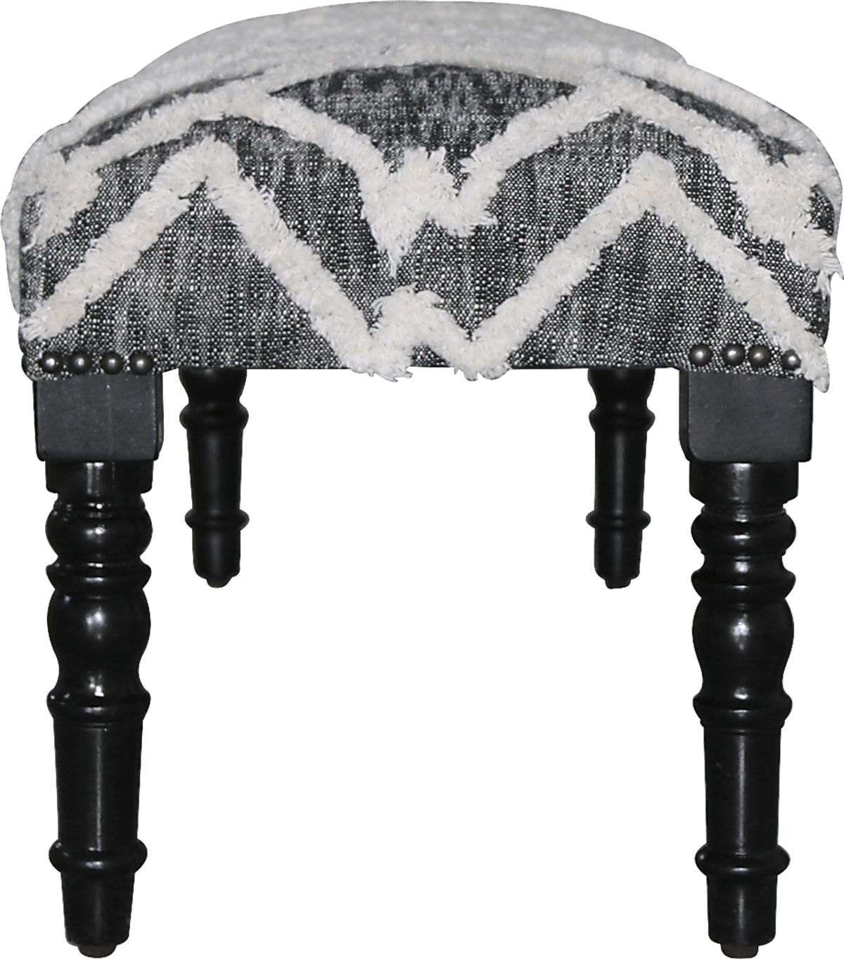 Zindan Black,Gray Bench | Rooms to Go