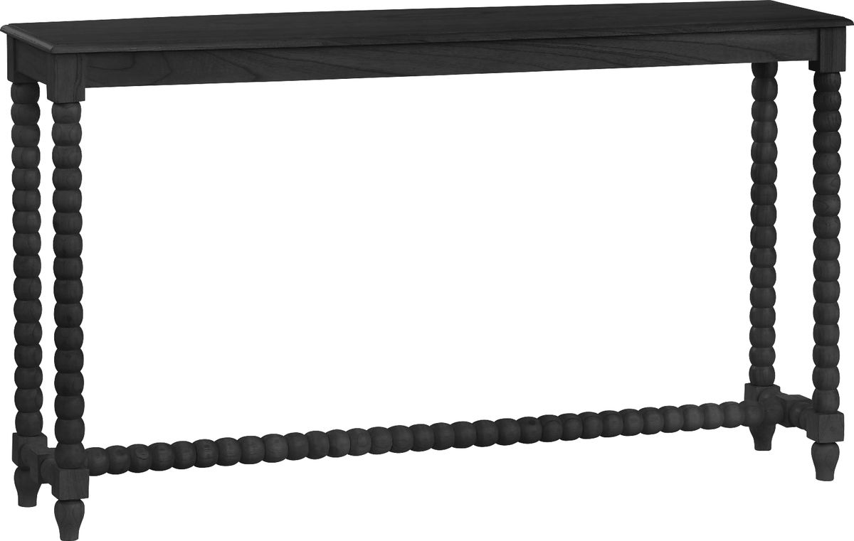 Zoak Black Sofa Table | Rooms to Go