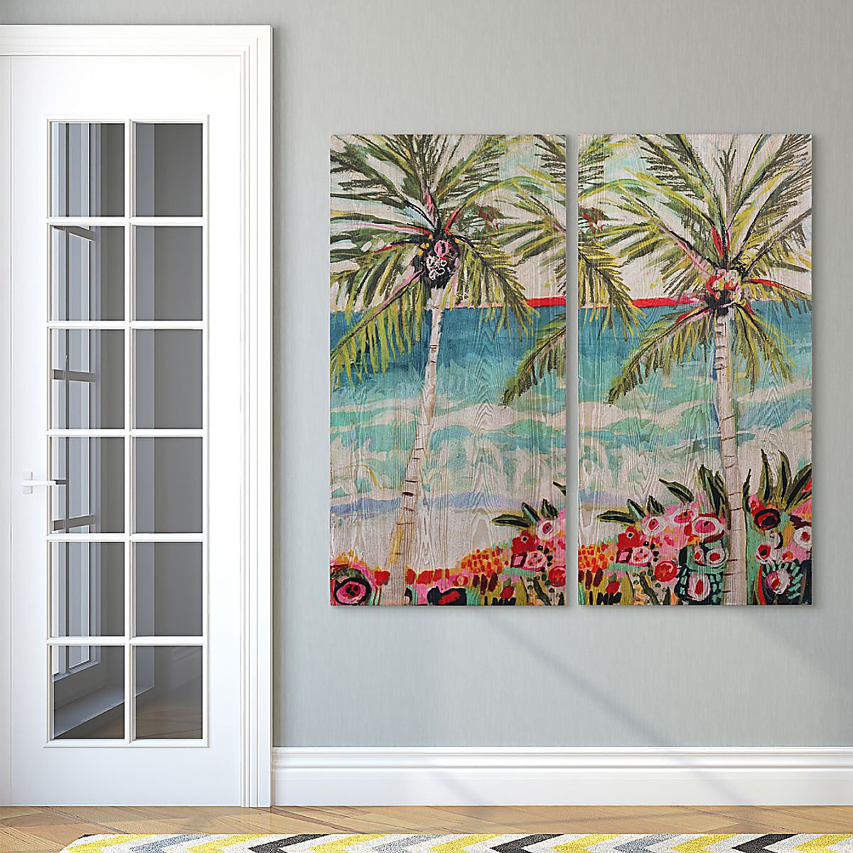 Zonie Multi Artwork, Set Of 2 | Rooms to Go