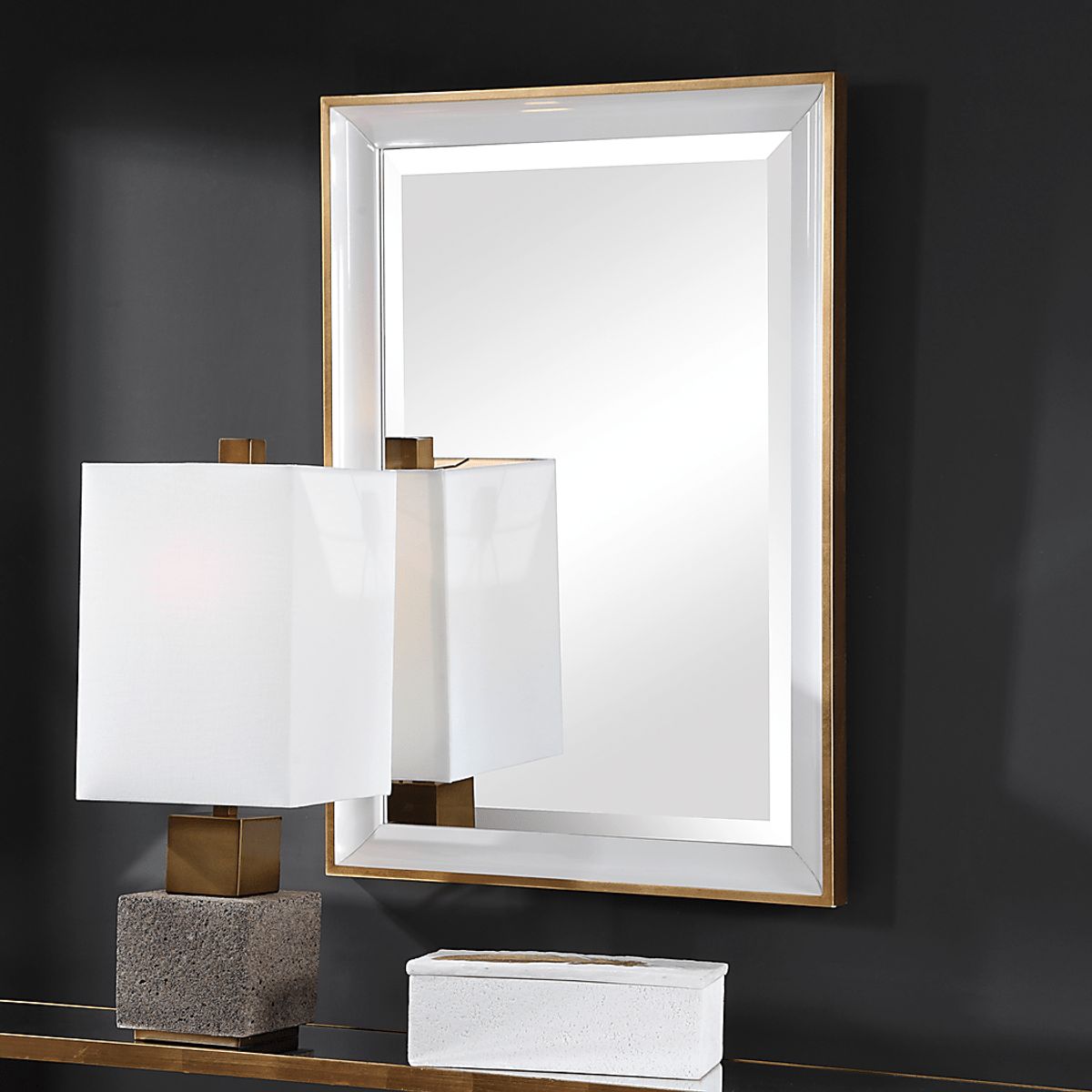 Zonolite Gold Yellow Mirror | Rooms to Go