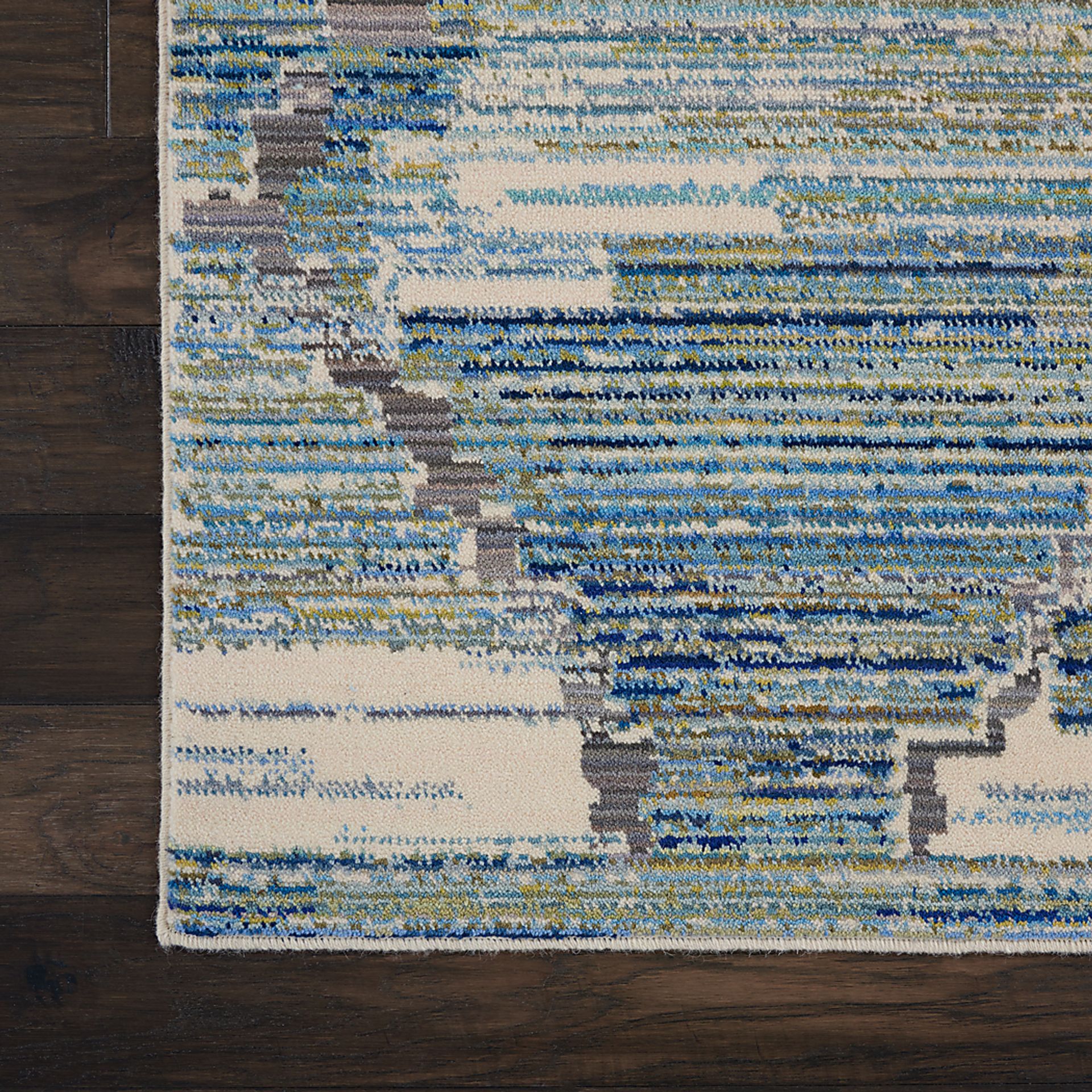 Zuma Beach Blue Rug | Rooms to Go