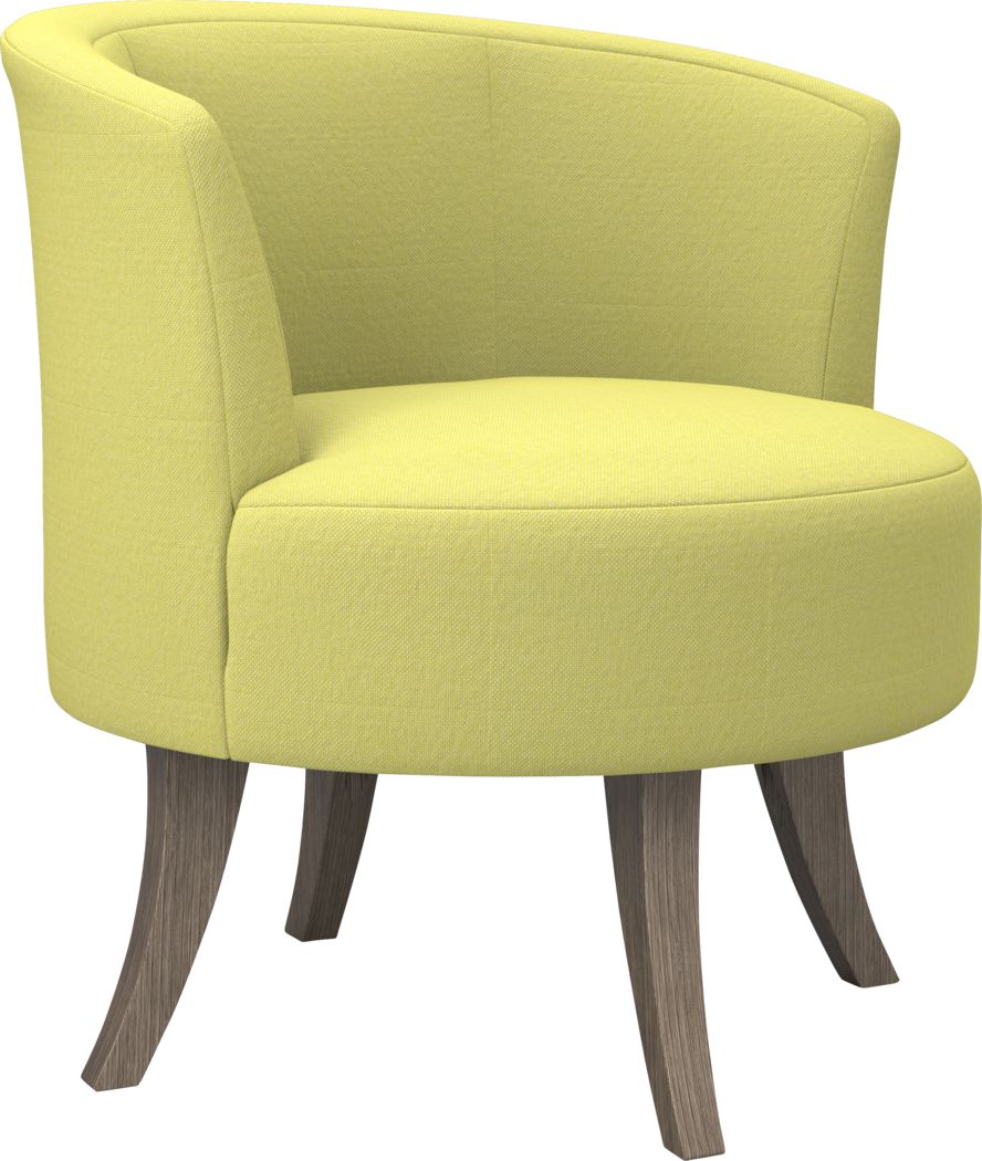 Stoneleigh Yellow Accent Swivel Chair - Rooms To Go